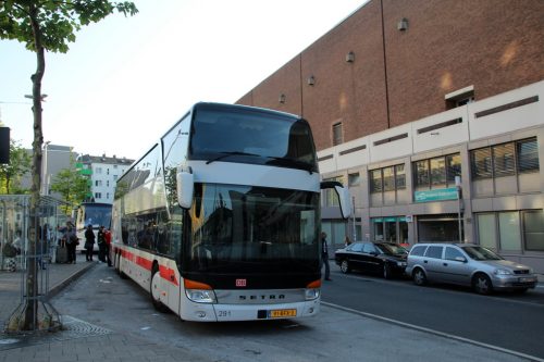 Mit dem IC Bus von Düsseldorf nach Antwerpen - Ein Reisebericht