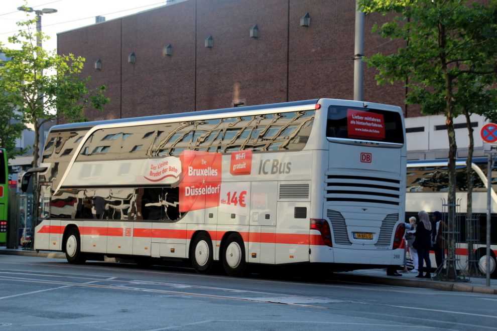 Mit dem IC Bus von Düsseldorf nach Antwerpen - Ein Reisebericht